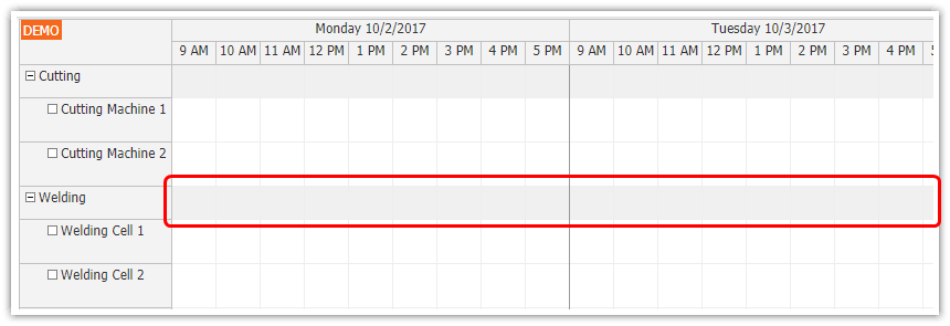 Machine/Production Job Scheduling Web Application (Spring/Java ...