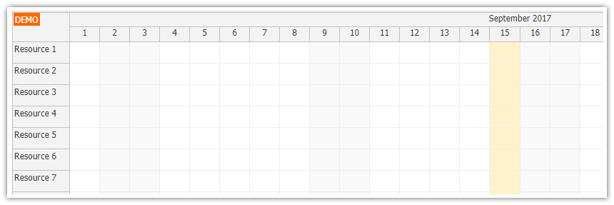 Angular Scheduler Highlighting Holidays Daypilot Code